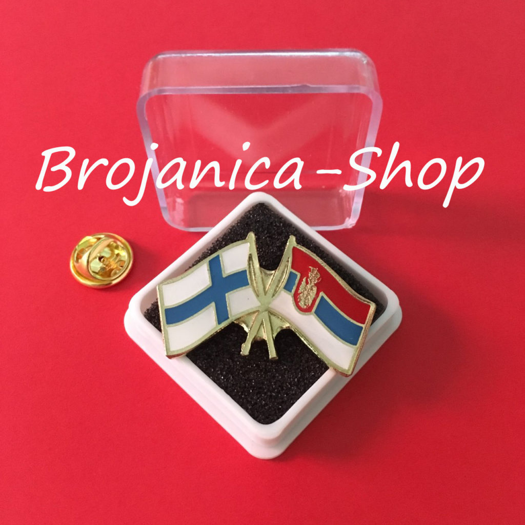 Značka grb Nemanjića u posrebri • BROJANICA - SHOP PROIZVODNJA I ...